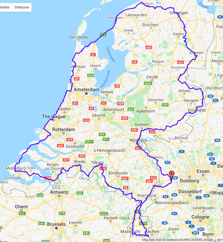Helen and Klaus Round The Netherlands 2018 – Auntie Helen
